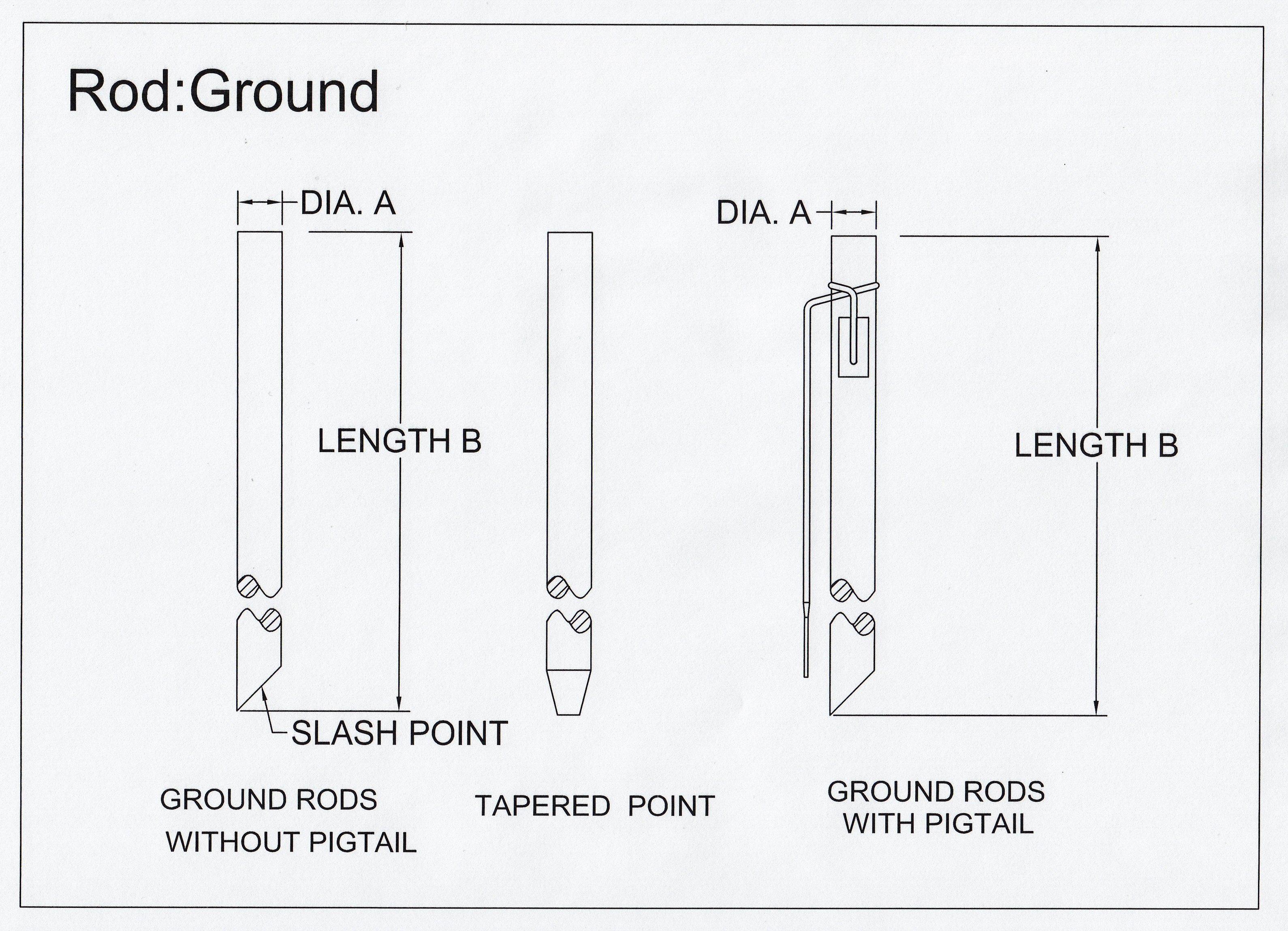 Rod Ground Slacan Rod Ground Slacan